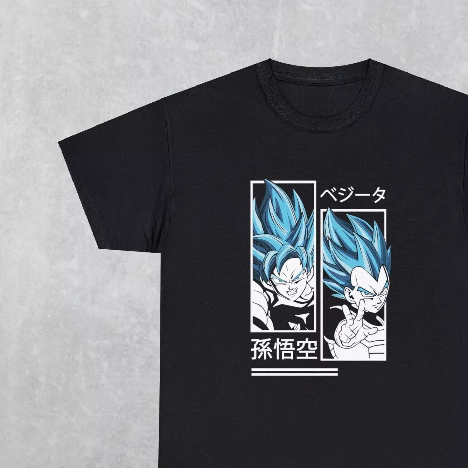 Vegeta Goku Ultra Instinct Saiyan T Shirt Dragon Ball GT Anime Clothing ...