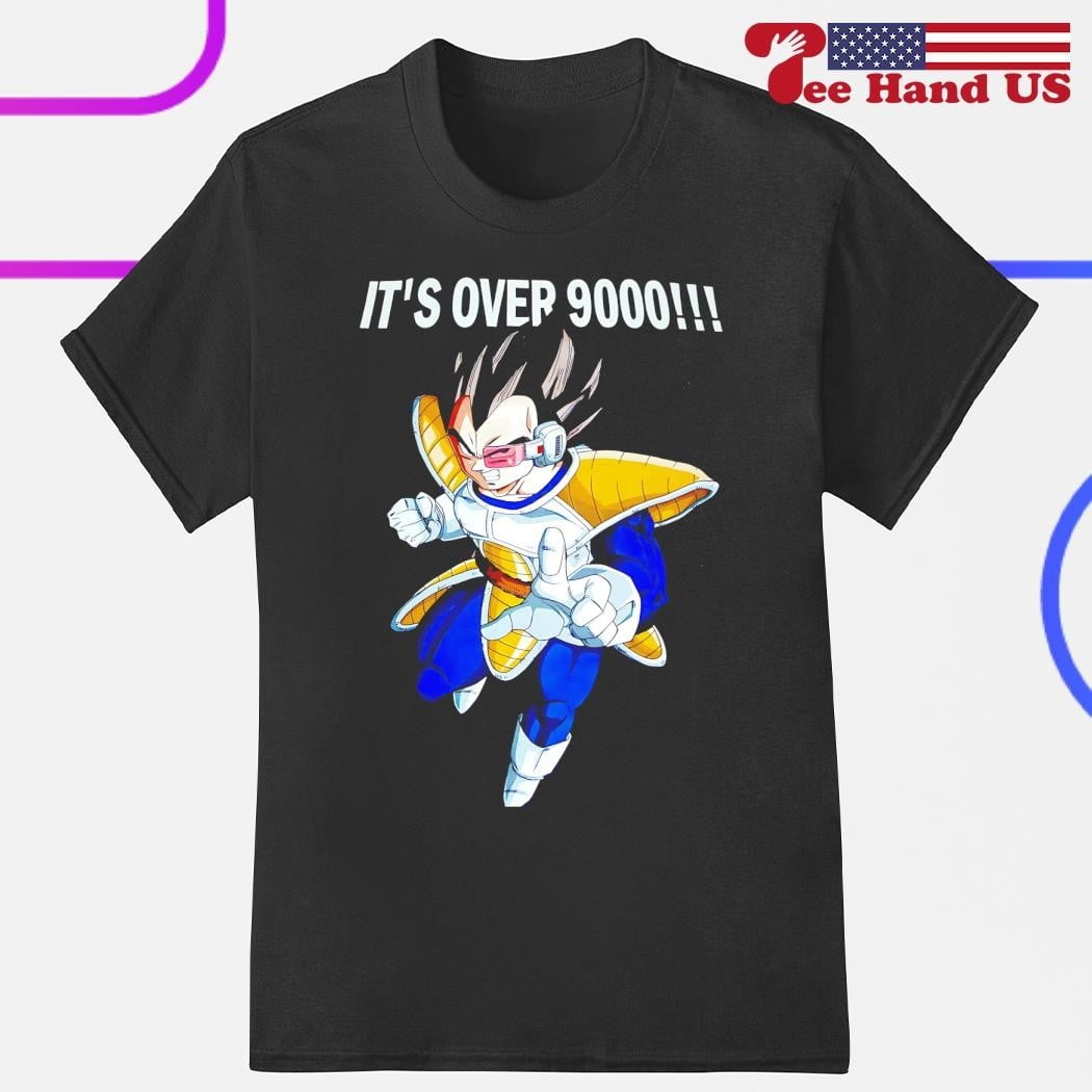 Vegeta It's Over 9000 Shirt - Walmart.com