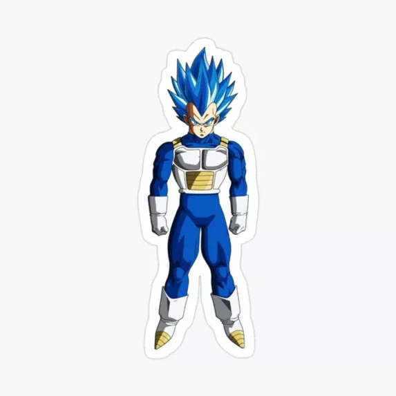 Vegeta Ssj Blue Evolution Sticker For Car, Truck Sticker Phone Decal ...