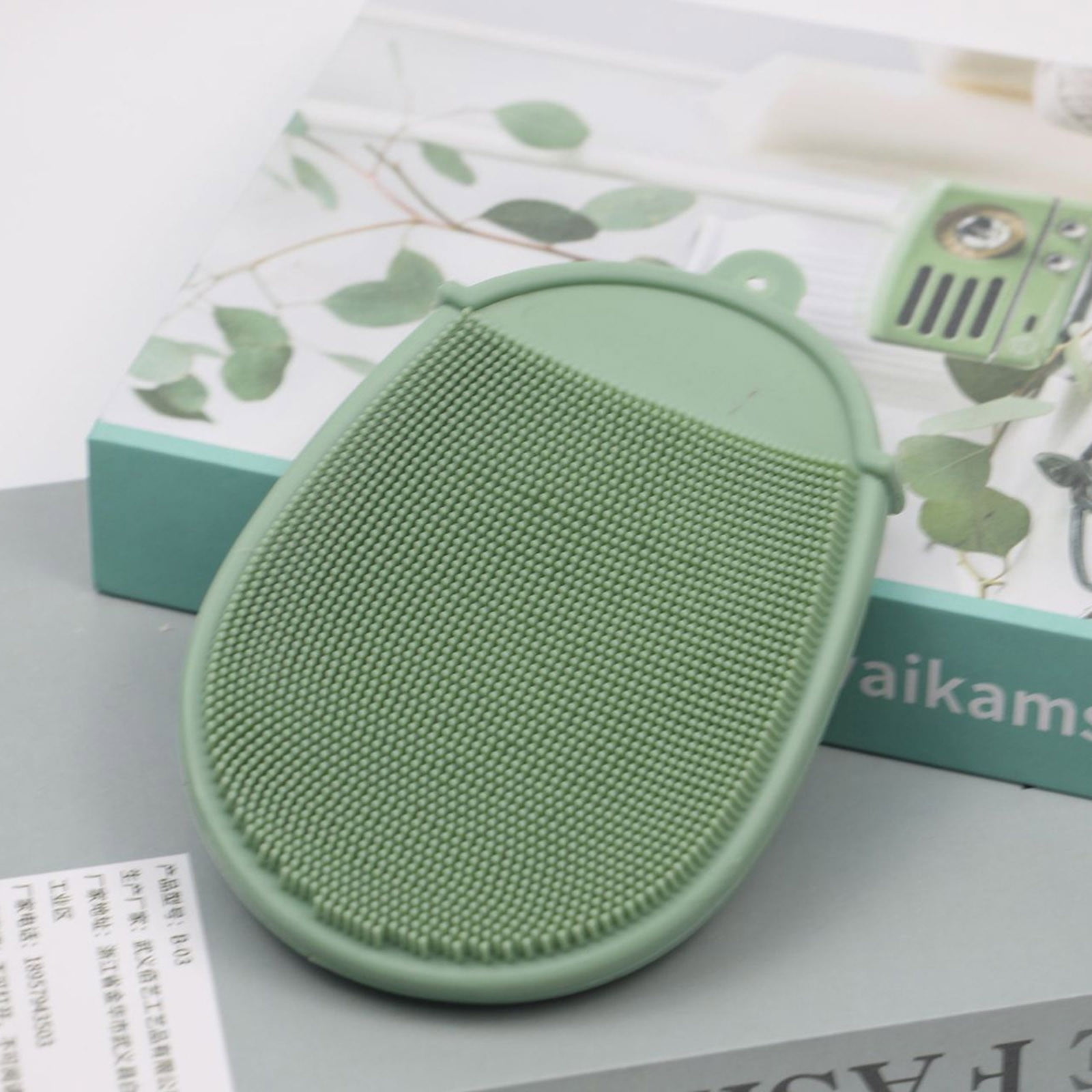 Vegetable Brush Silicone, 1 Pack Potato Scrubber Veggie Brush ...