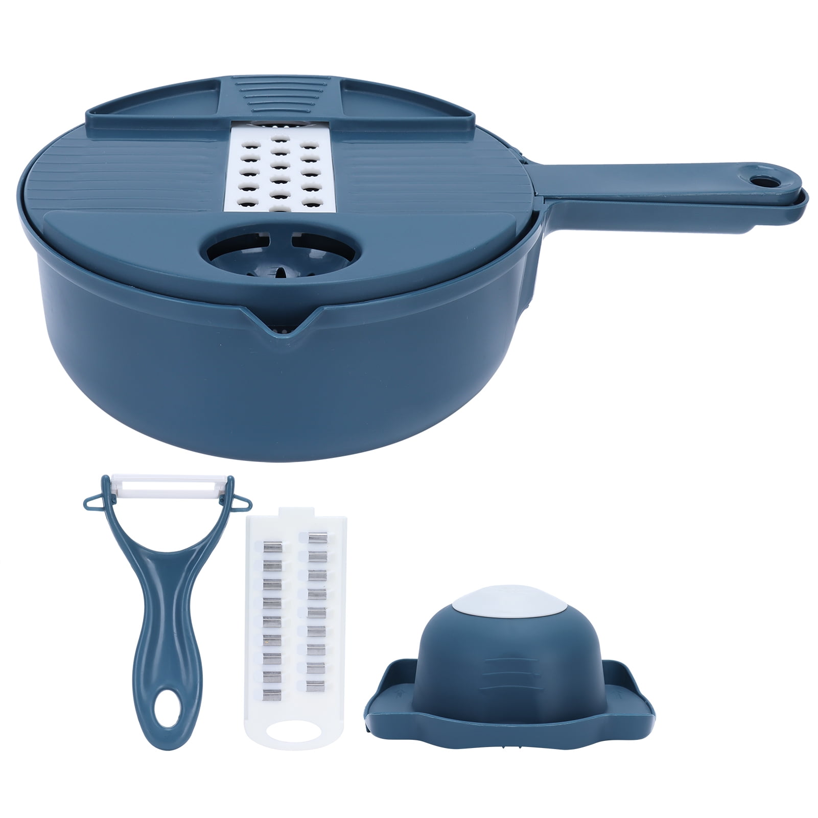 Vegetable Chopper, 12 in 1 Manual Vegetable Cutter Chopper Food ...