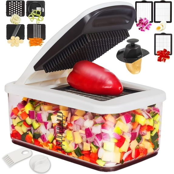 Vegetable Chopper, Extra Large Chopper Vegetable Cutter ...