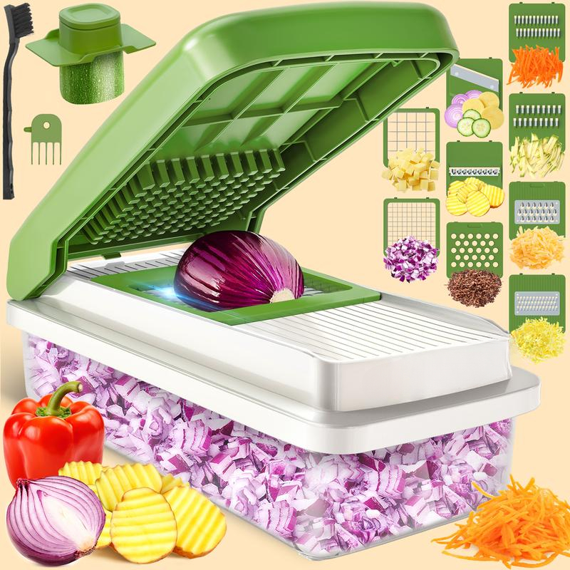 Vegetable Chopper Food Slicer Pro, Mandoline Slicer, Onion Chopper ...