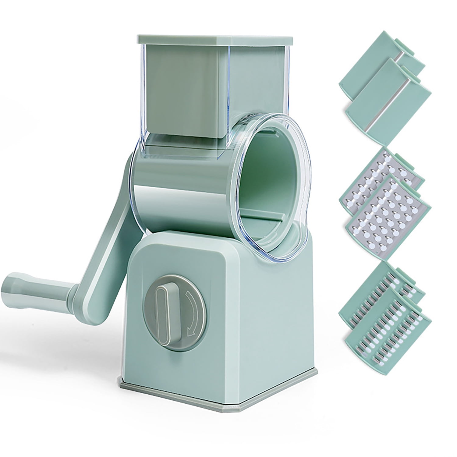 Vegetable Chopper,Household drum vegetable cutter,for with Container ...