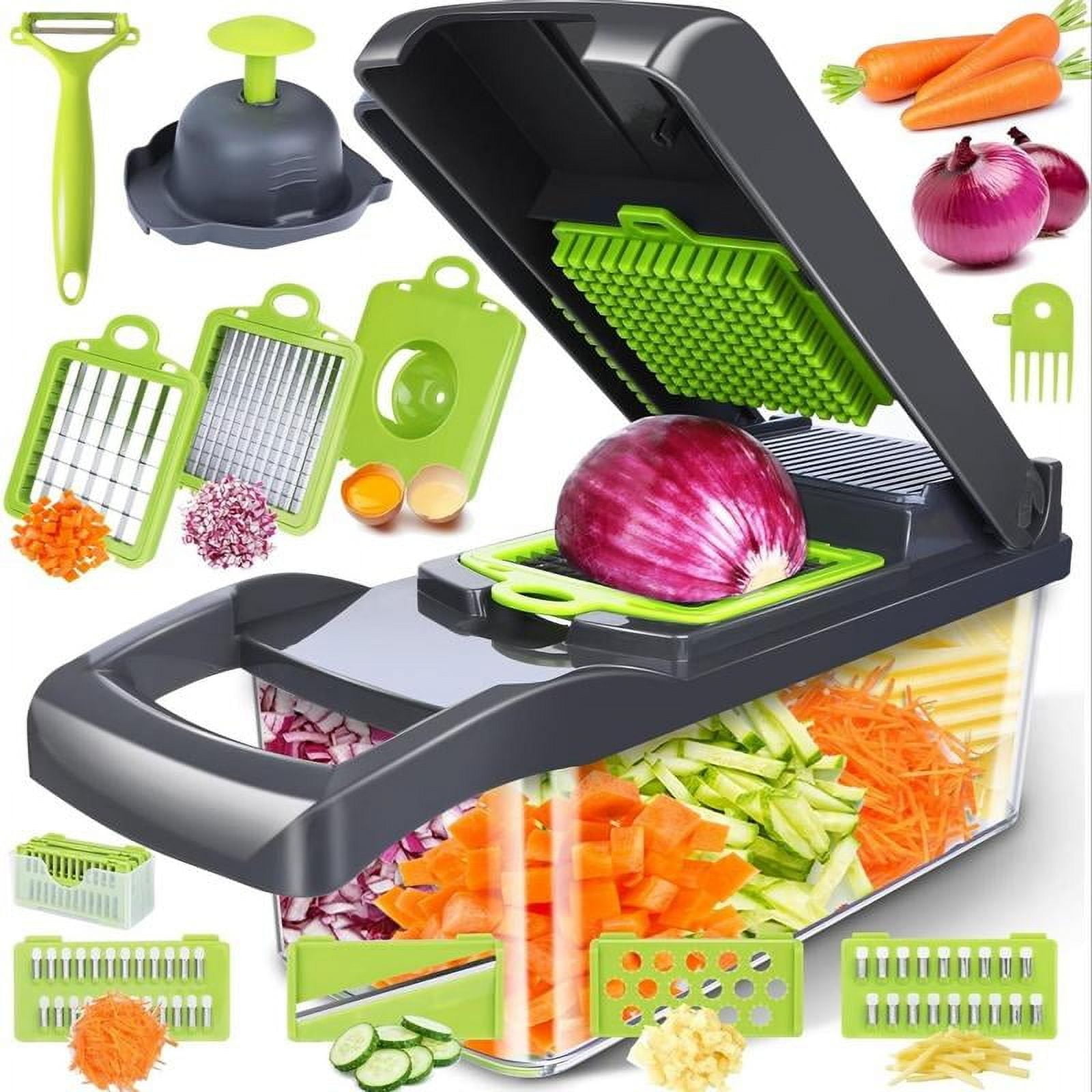 Vegetable Chopper, Multifunctional 16 in 1 Food Chopper, Modern Kitchen ...