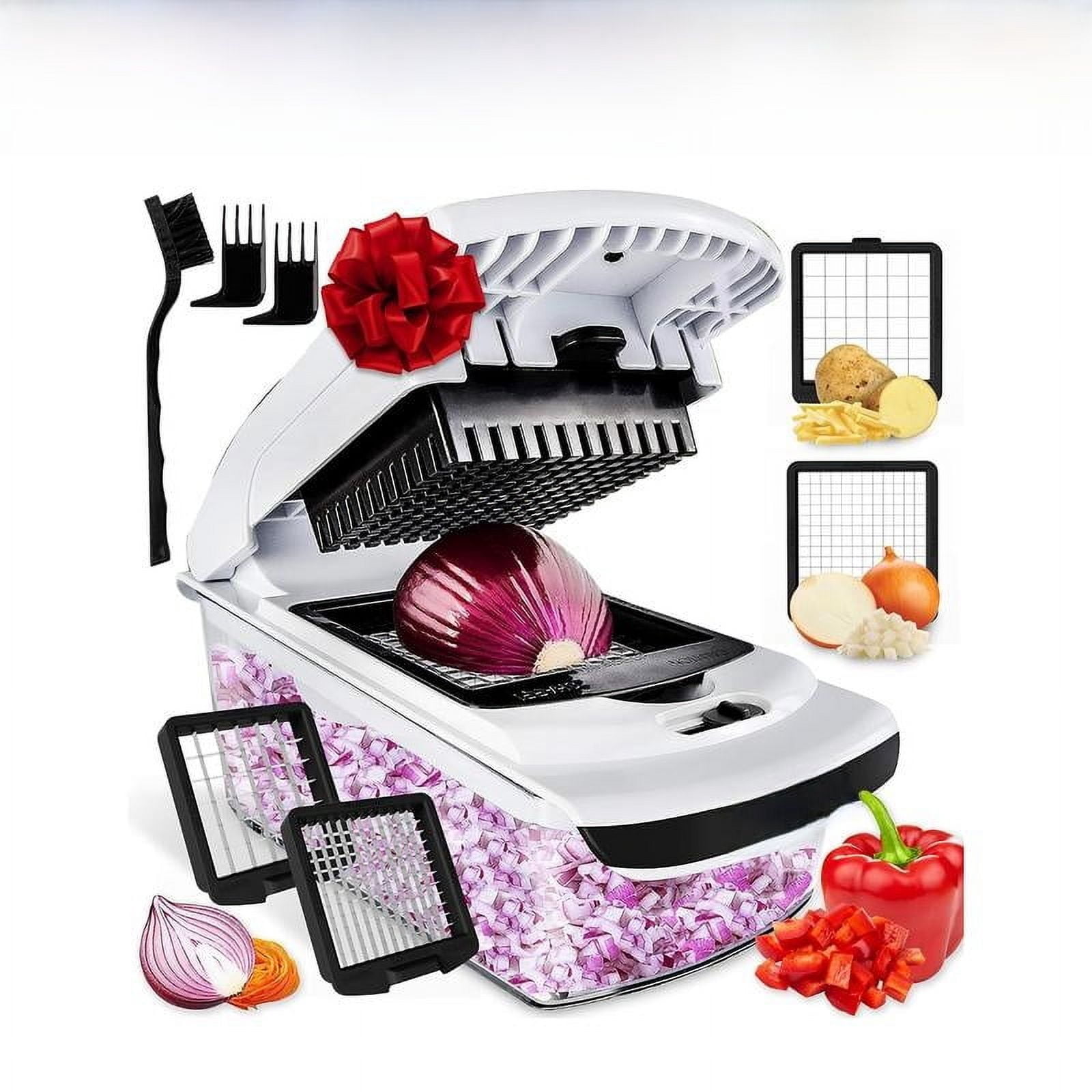 Vegetable Chopper - Vegetable Slicer - Onion Chopper with Container ...