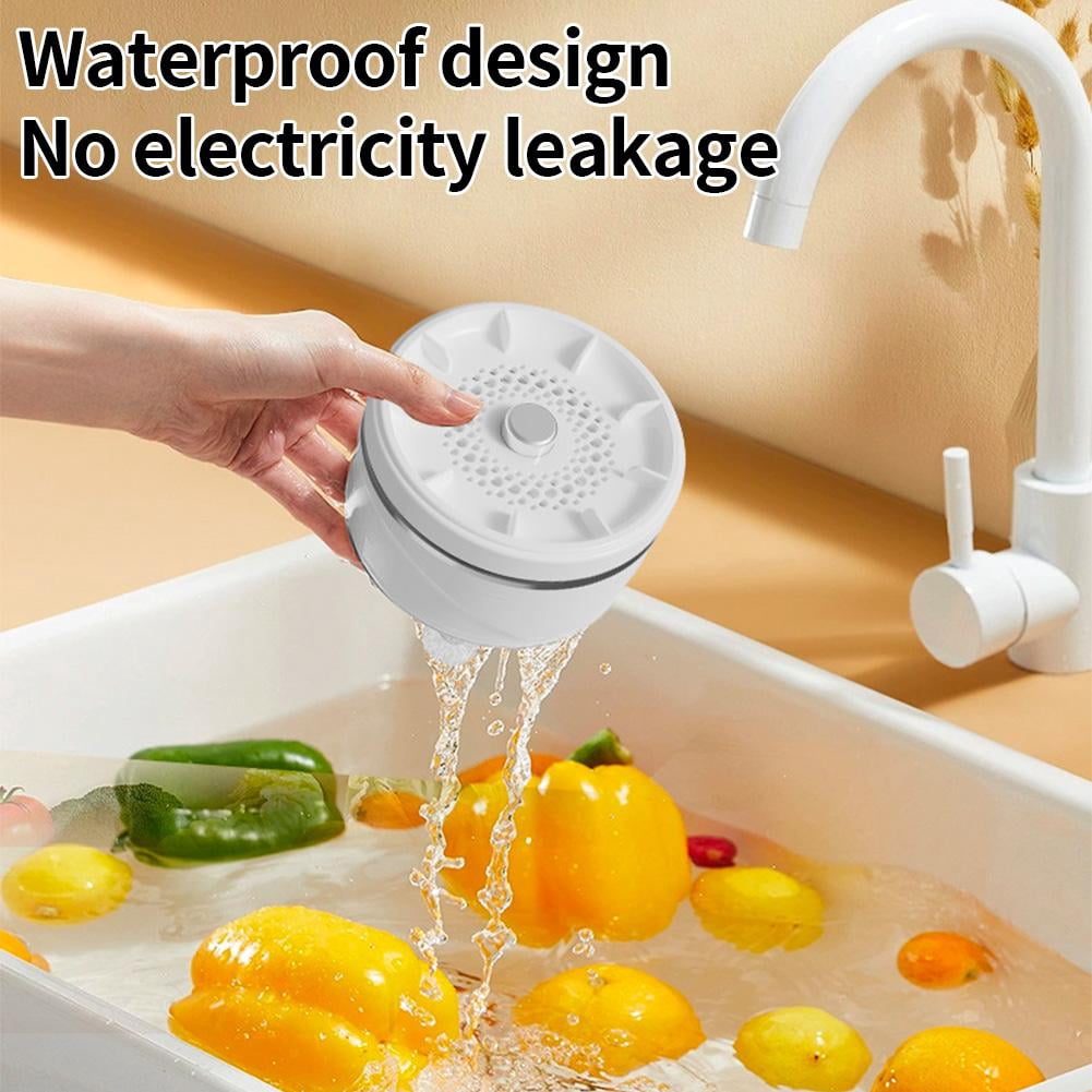 Vegetable Cleaning Machine for Fruit Meat, 2.76x4.33 Inch Titanium ...