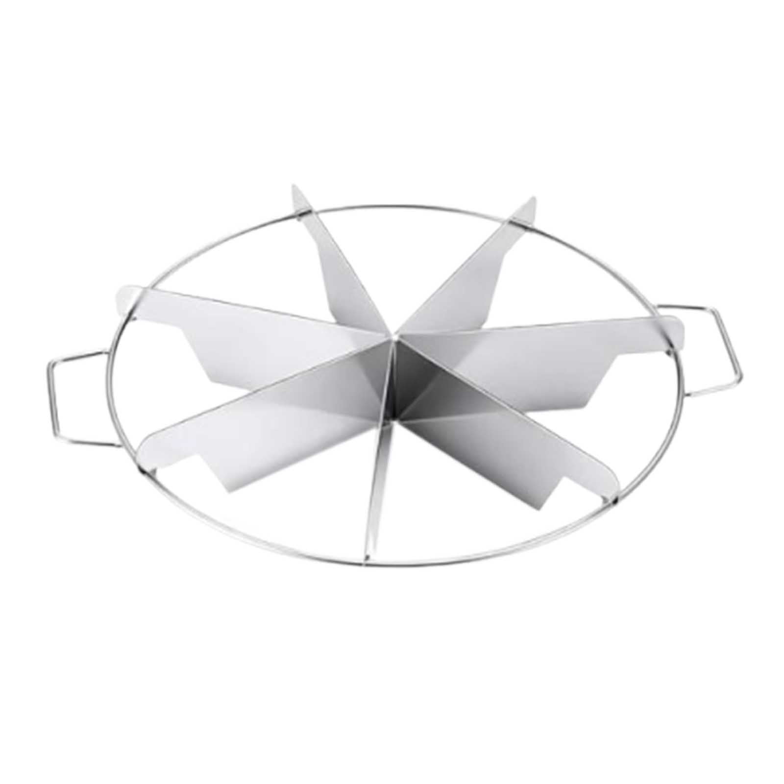 Vegetable Cutter Pie Pizza Slicer Stainless Steel Cake Divider 6/7/9 ...