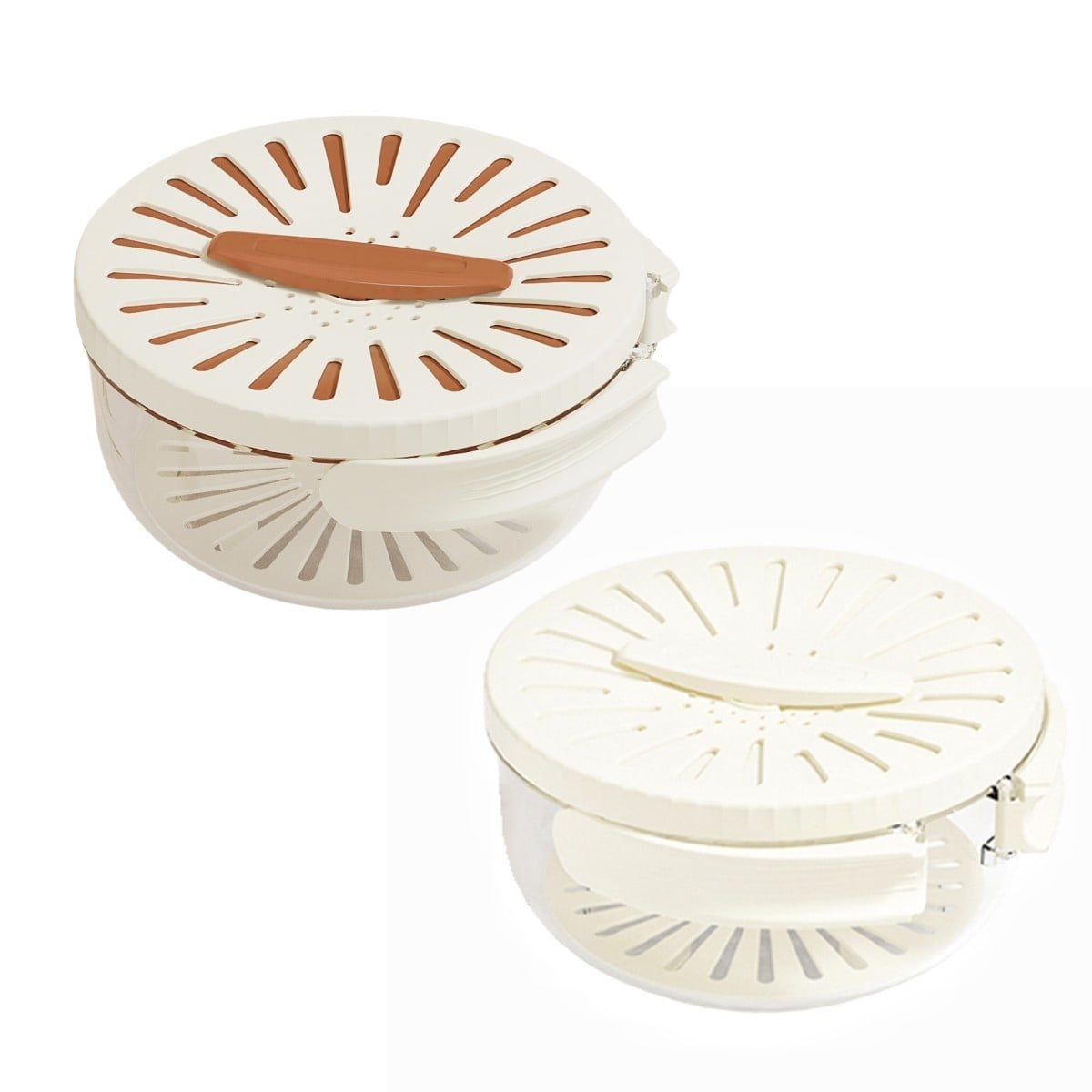 Vegetable Dehydrator Fruit Washing Drain Basket Strainers Bowl With ...