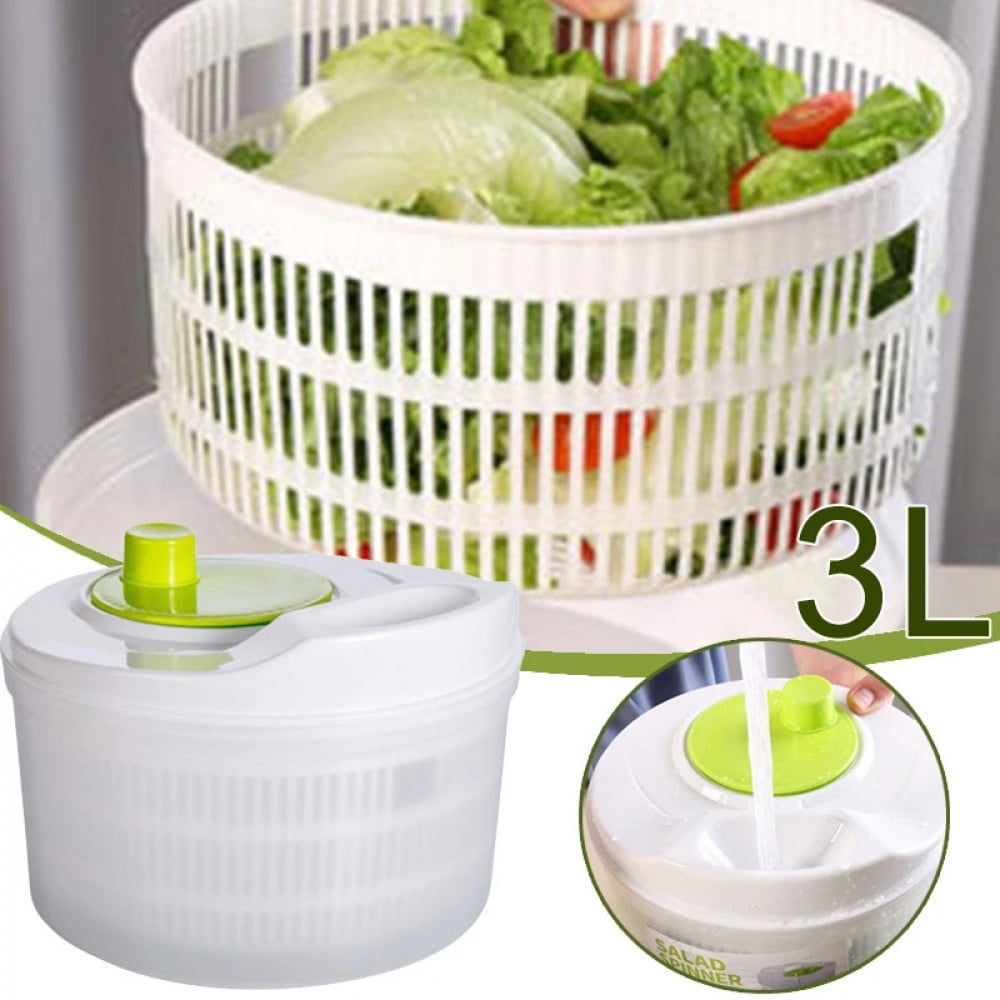 Vegetable Dehydrator Salad Spinner Dryer Vegetable Fruit Food Drain ...