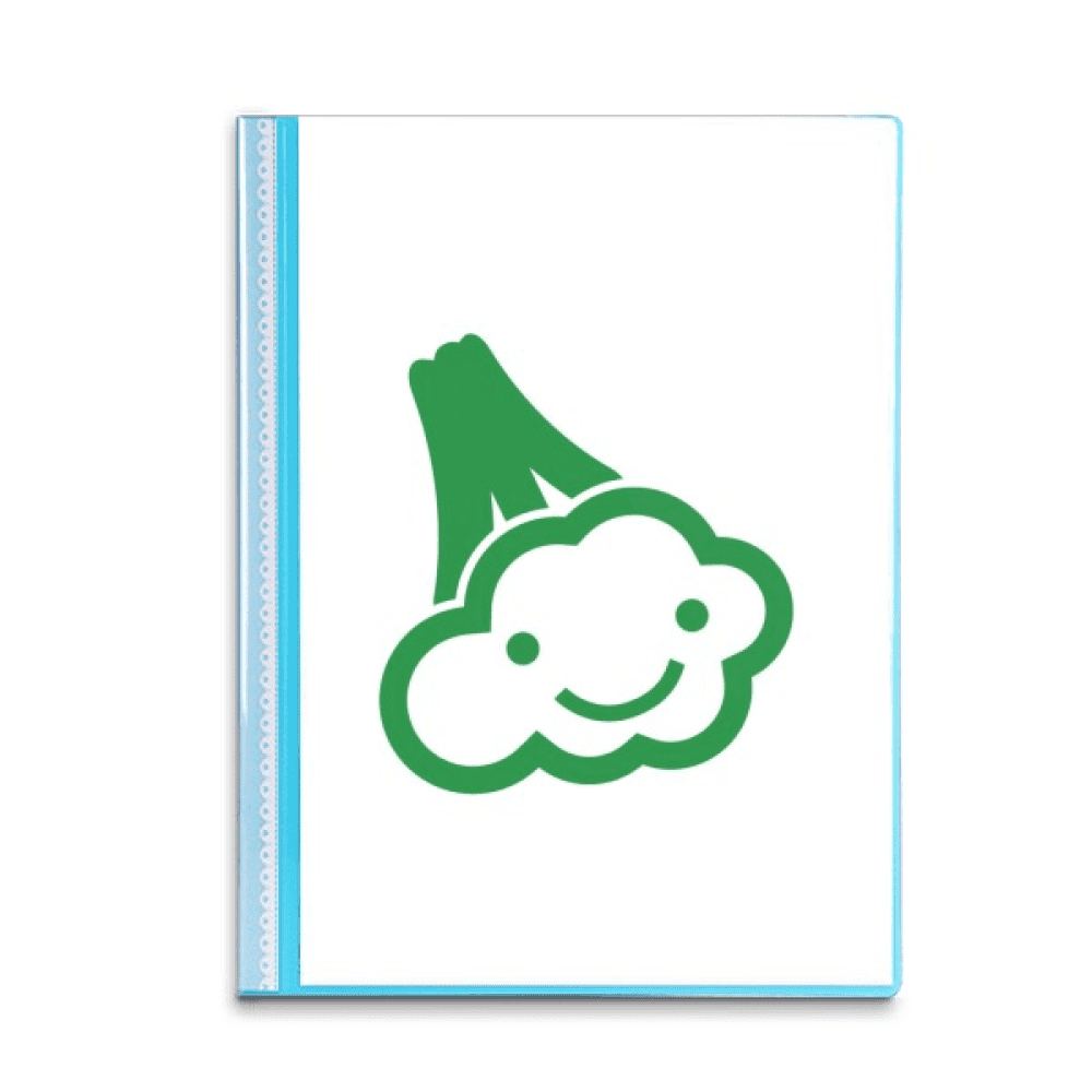 Vegetable Expression Happy Cauliflower Body Book Sheet Protectors ...