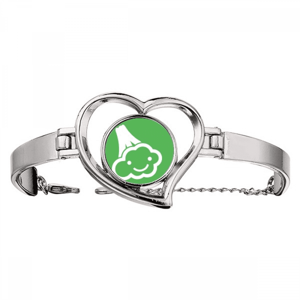 Vegetable Expression Happy Cauliflower Body Bracelet Heart Jewelry Wire ...