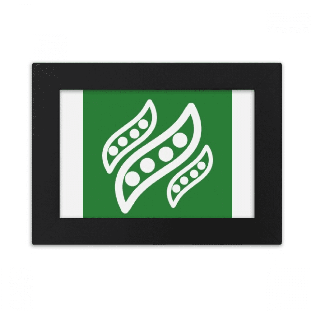 Vegetable Expression Happy Pea Body Desktop Photo Frame Ornaments ...
