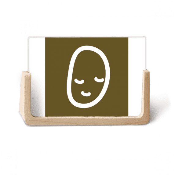 Vegetable Expression Happy Potato Body Photo Wooden Photo Frame ...