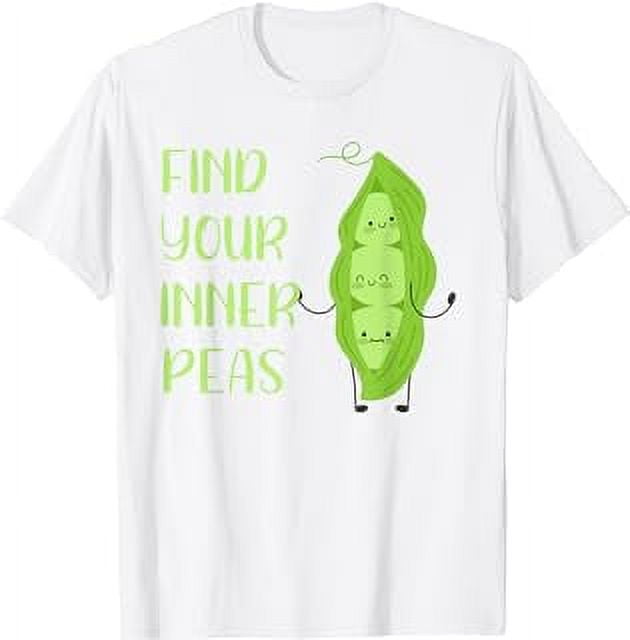 Vegetable Find Your Inner Peas T-Shirt - Walmart.com