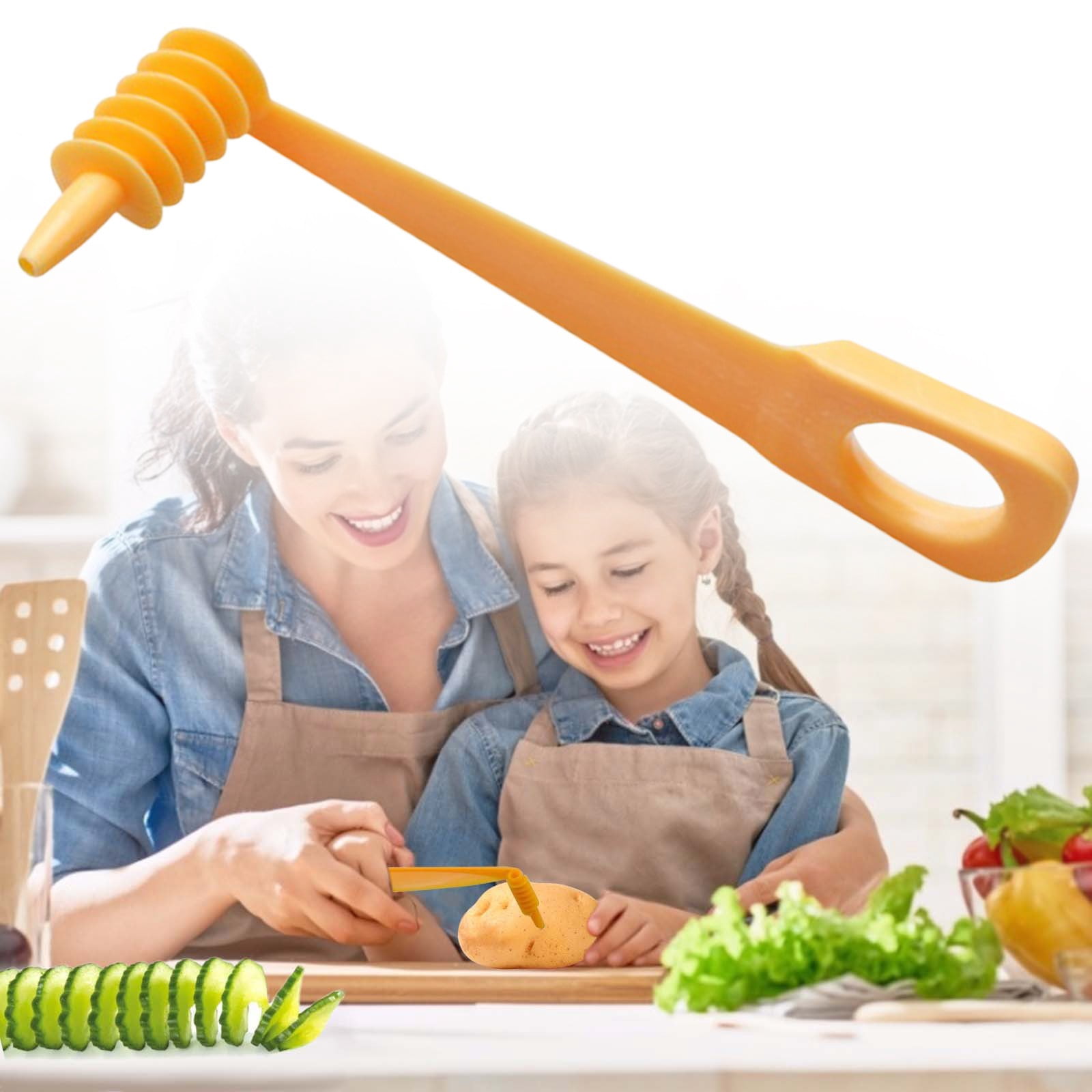 Vegetable Flower Cutter Manual Slicer Kitchen Gadget for Salad Garnish ...