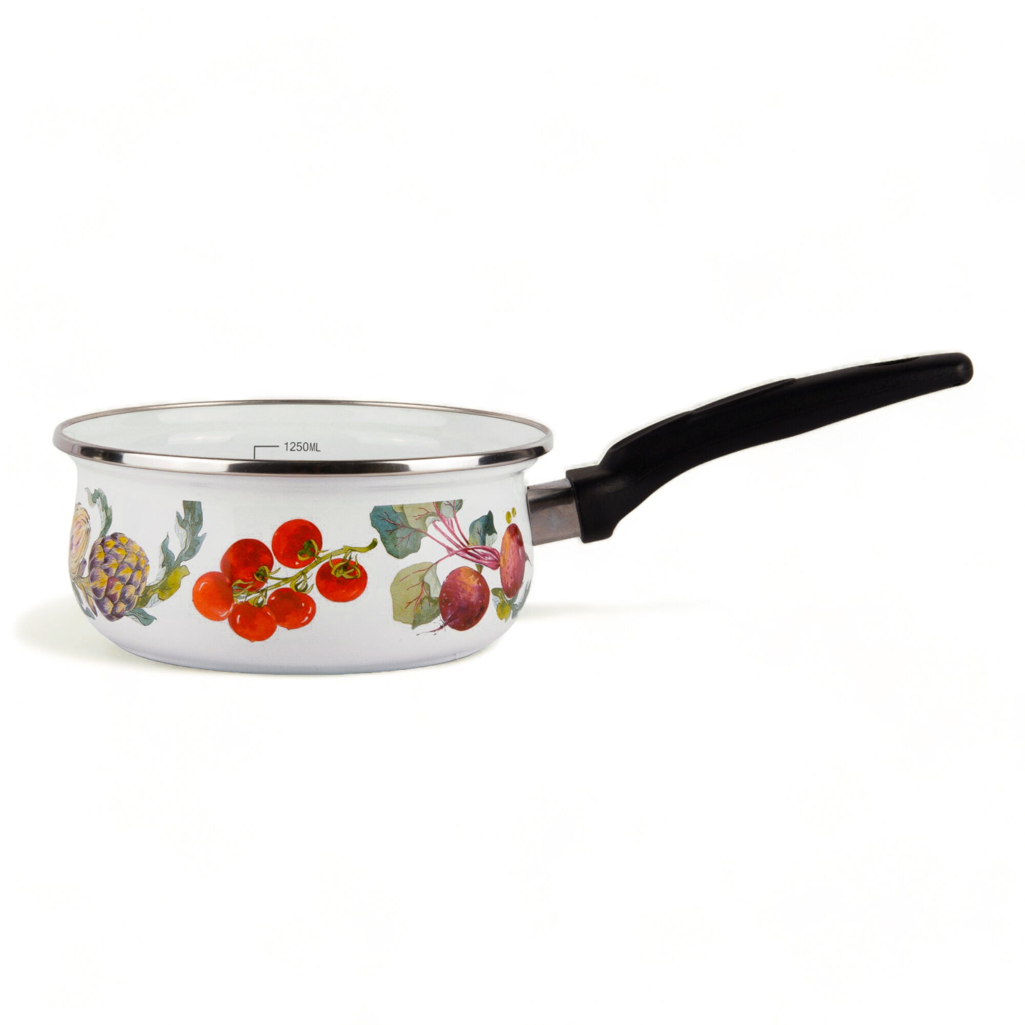 Vegetable Garden Enamel Saucepan with Liter Scale - Walmart.com