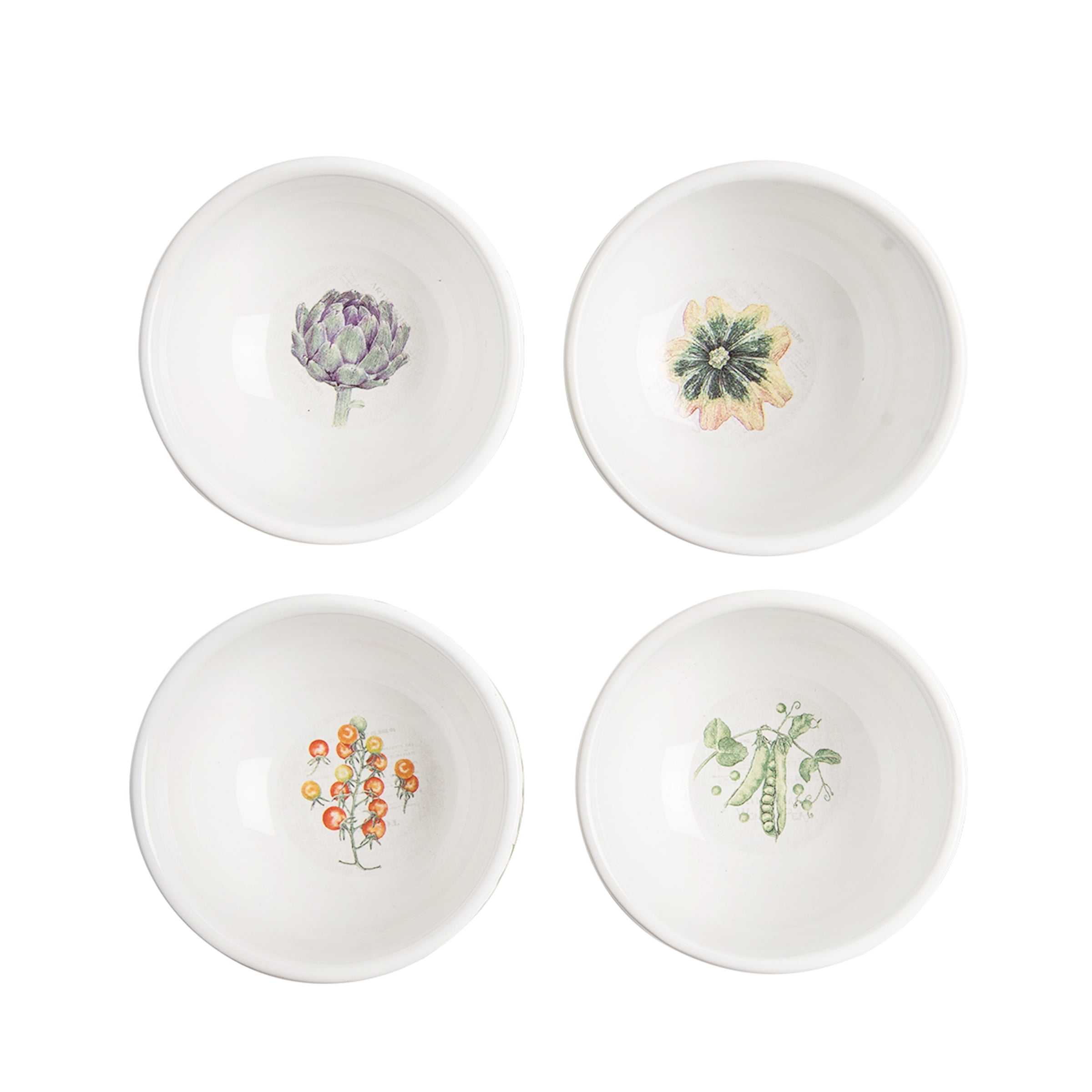 Vegetable Garden Pinch Bowls Set of 4 - Walmart.com