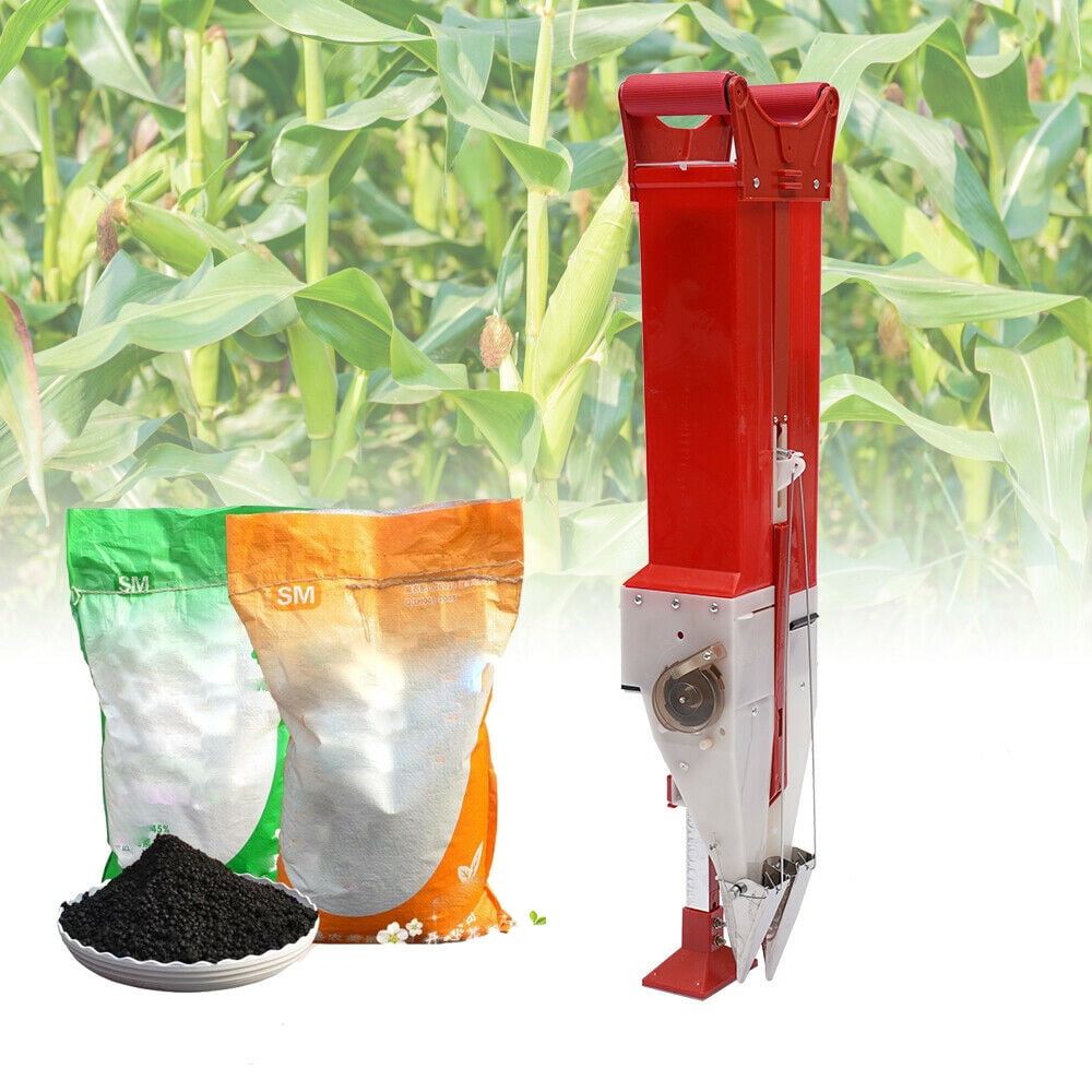 Vegetable Garden Planter Tool Handheld Manual Corn Peanut Seeder Seed Fertilizer - Walmart.com