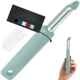 Vegetable Peeler, Extra Sharp Swivel Stainless Steel Blades with Guard ...