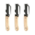 Vegetable Peeler Wooden Handle Kitchen Gadget Fruit Slicer Heavy Duty ...