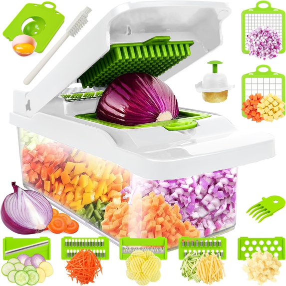 Vegetable , ,Pro 12 in1 Multifunctional Onion Veggie ,Vegetable With ...