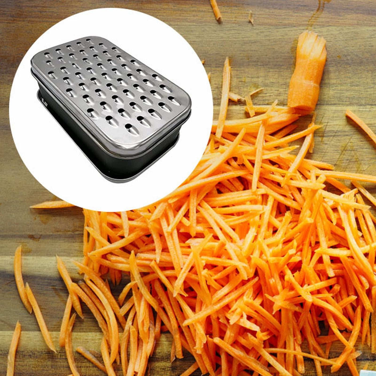 Vegetable Shredder,Double Sided Shredder Elliptical Cheese Grater ...