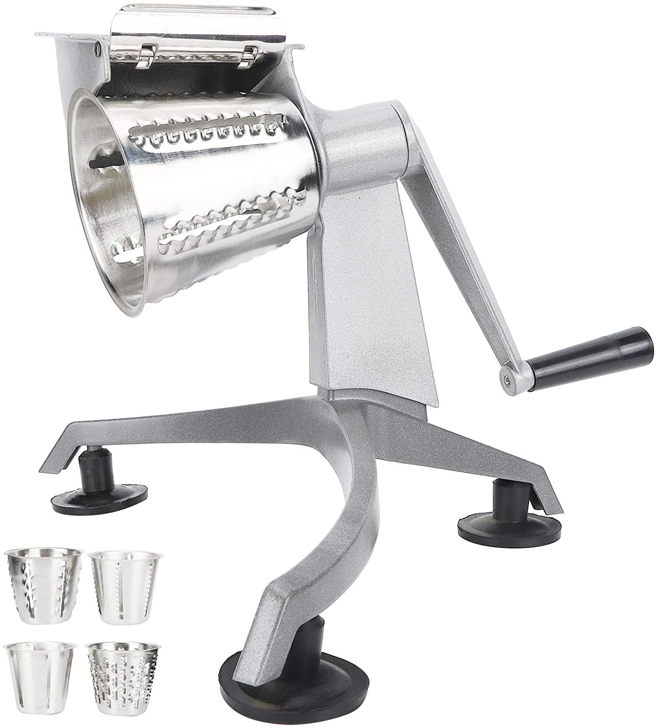 Vegetable Shredder,Vegetable Chopper,Hand Crank Vegetable Cutter Grater ...