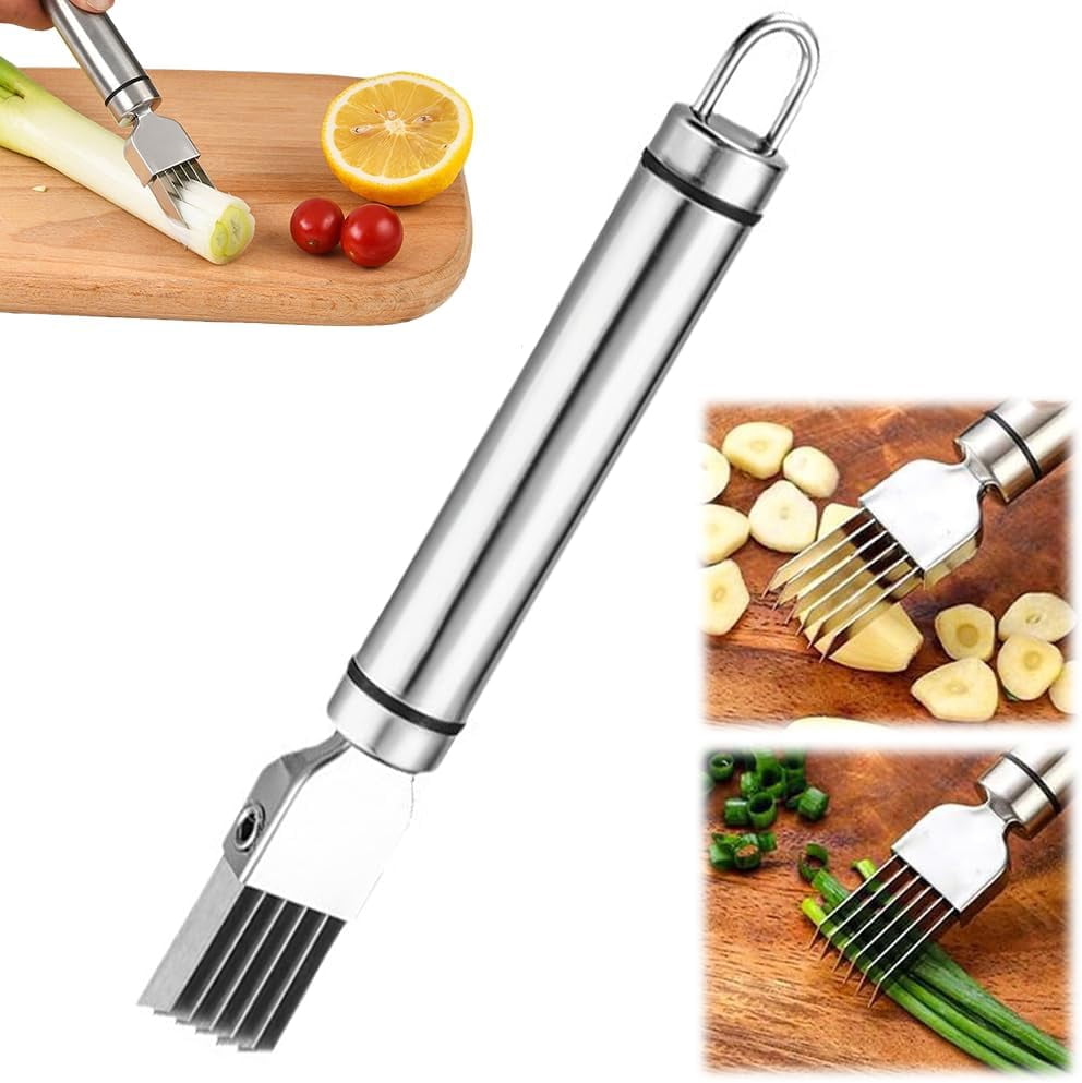 Vegetable Slicer, 2025 New Stainless Steel Chopped Green Onion Knife ...