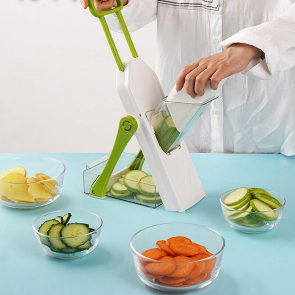 Vegetable Slicer Adjustable Thickness Potato Onion Chopper Safe ...