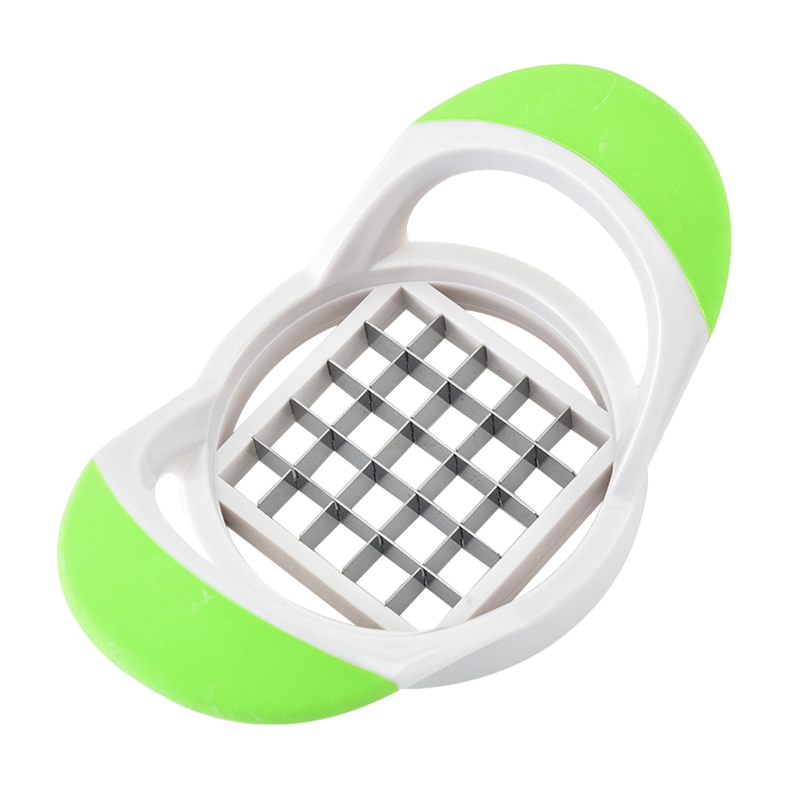 Vegetable Slicer - Stainless Steel + PP, Cube/Strip Cutter - Safe ...