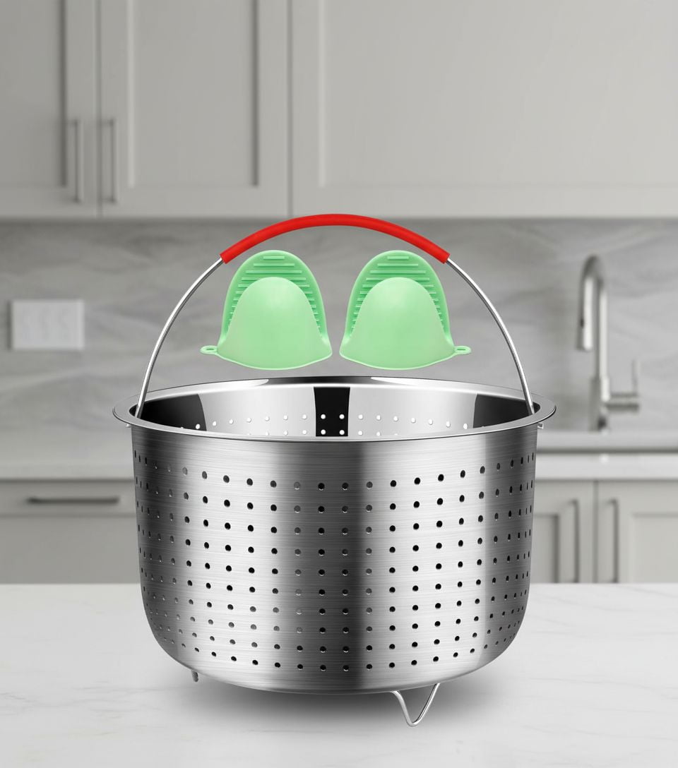 Vegetable Steamer Basket for Instant Pot Accessories 6 & 8 Qt ...