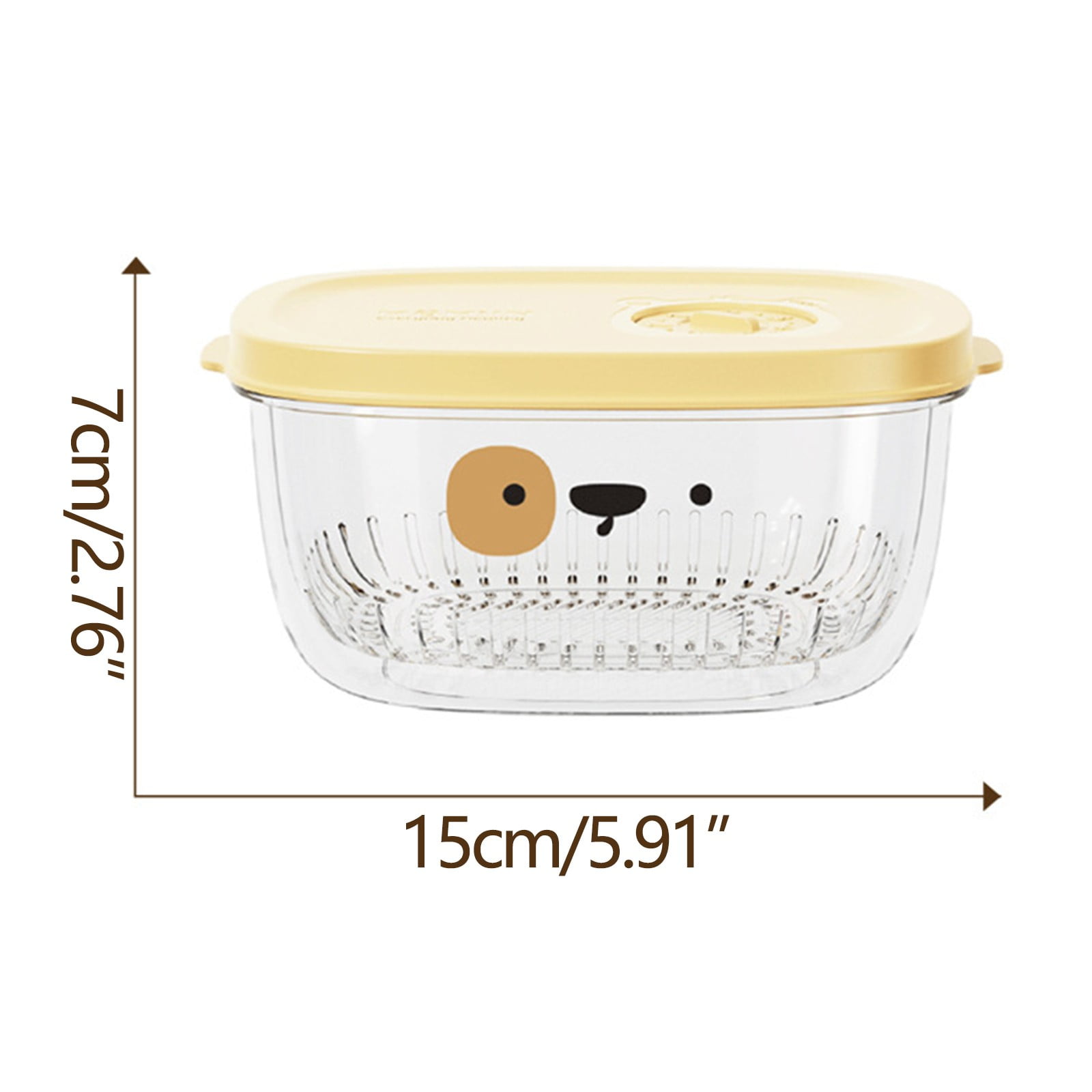 Vegetable Storage Box,Ginger Garlic Onion Keep Fresh Container with ...