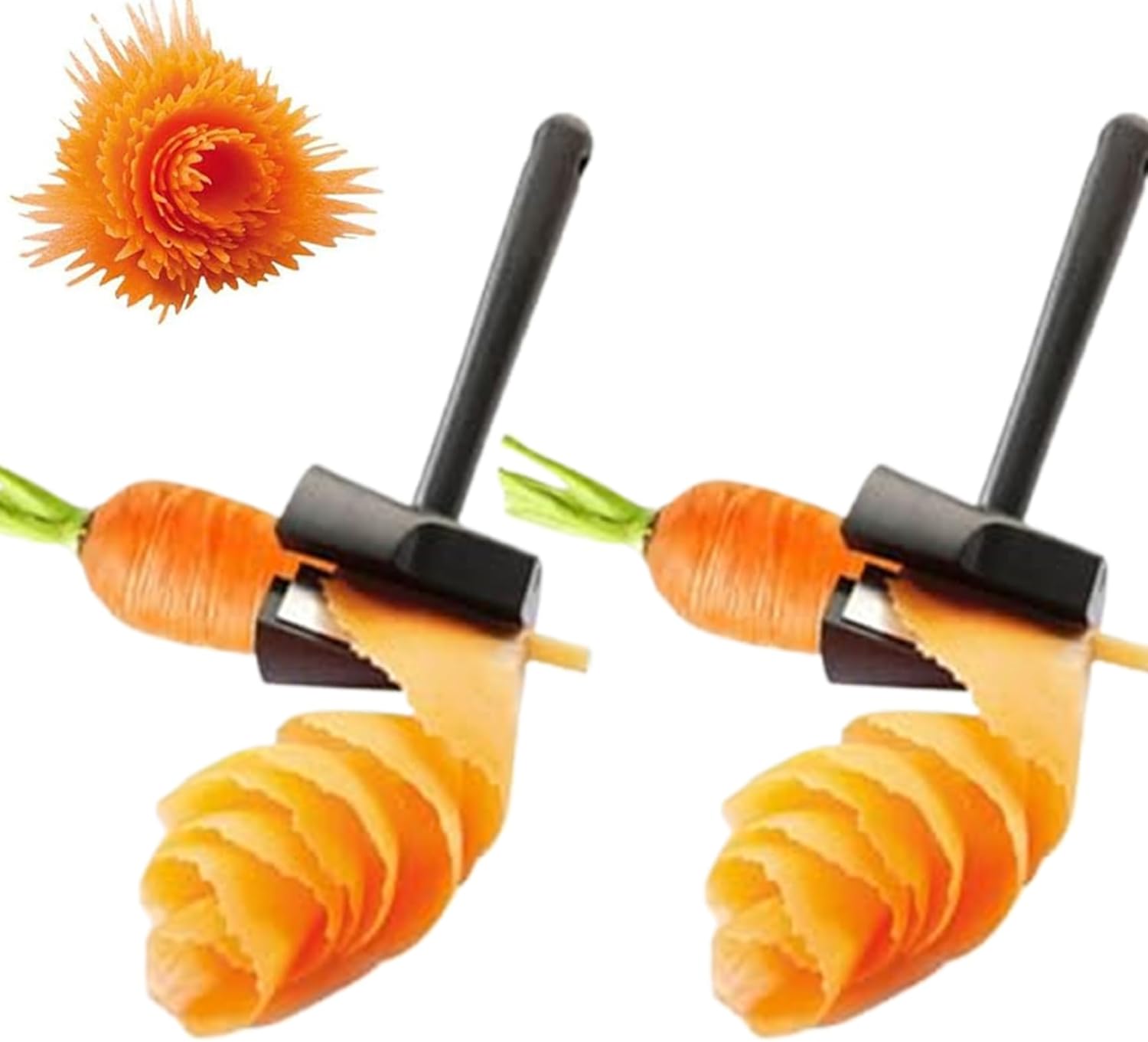 Vegetables Curler, 2026 New Vegetable Spiral Shred Slicer, Carrot ...