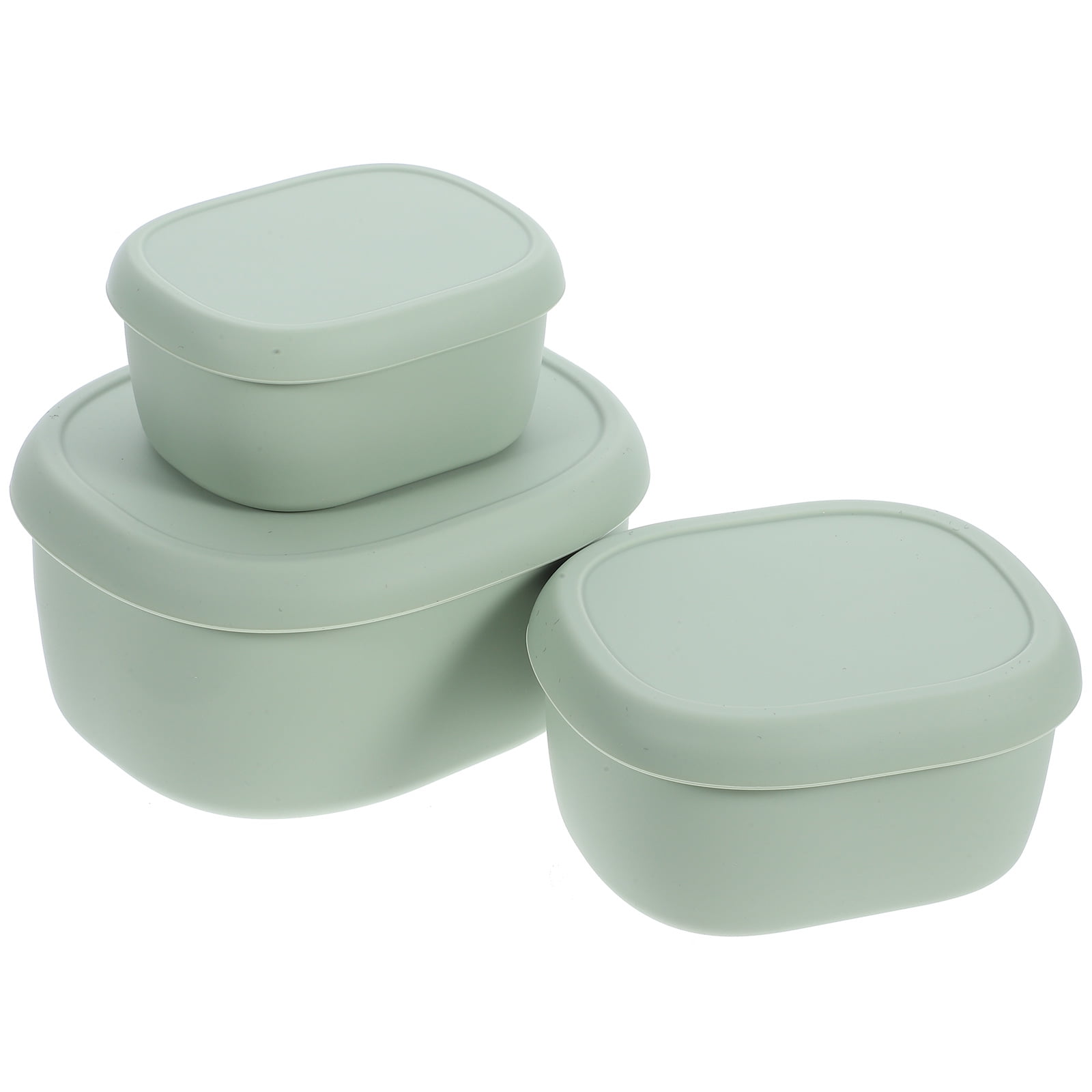 Vegetables Silicone Storage Box Refrigerator Boxes Lock Fresh Portable ...