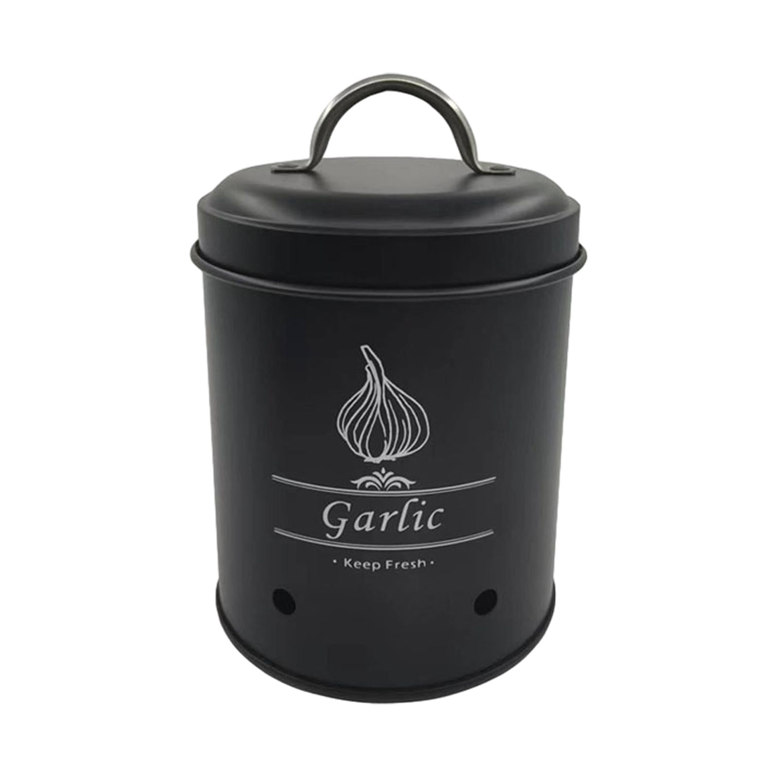 Vegetables Storage Bin Farmhouse Storage Tin with Aerating Holes ...