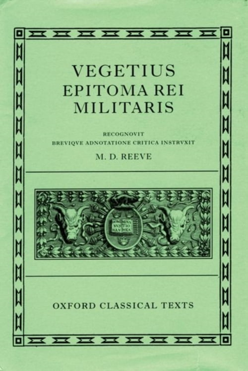 Pre-Owned Vegetius : Epitoma Rei Militaris - Walmart.com