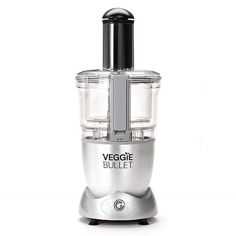 Veggie Bullet Electric Spiralizer & Food Processor, Silver - Walmart.com