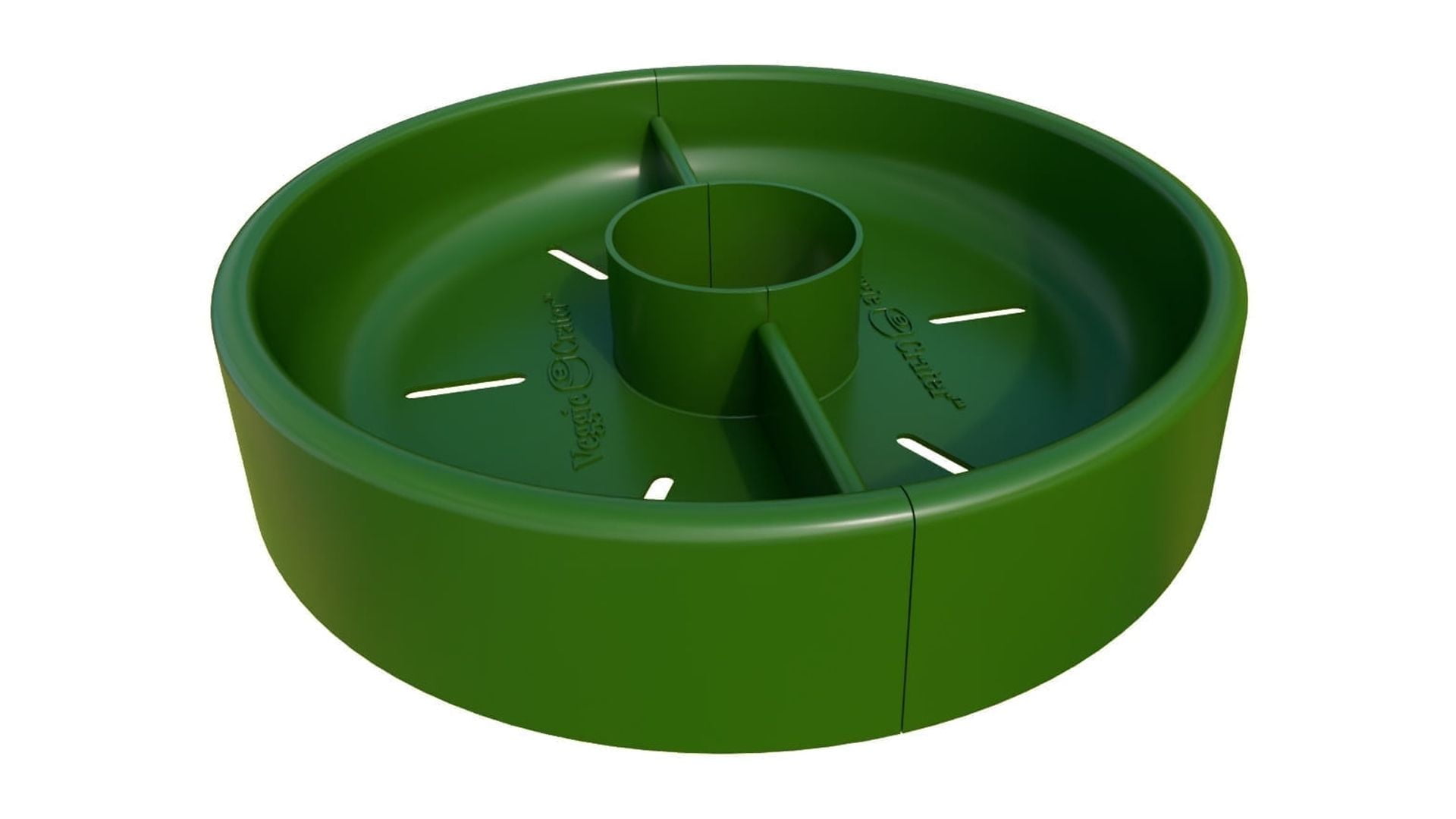Veggie Crater Vegetable Garden Watering Tray – 12” Green, Direct Water ...
