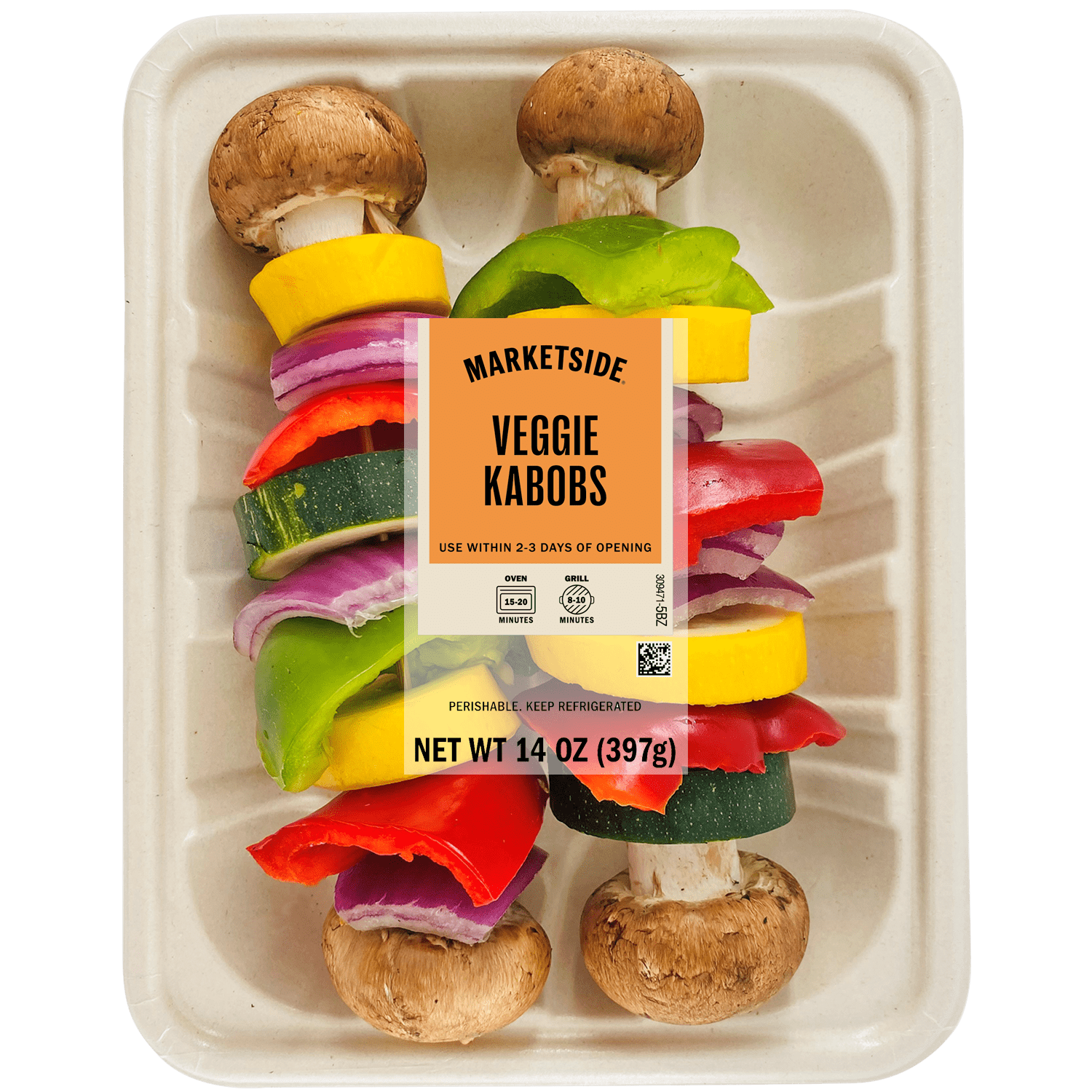 Marketside Fresh Veggie Grillers, 2ct - Walmart.com