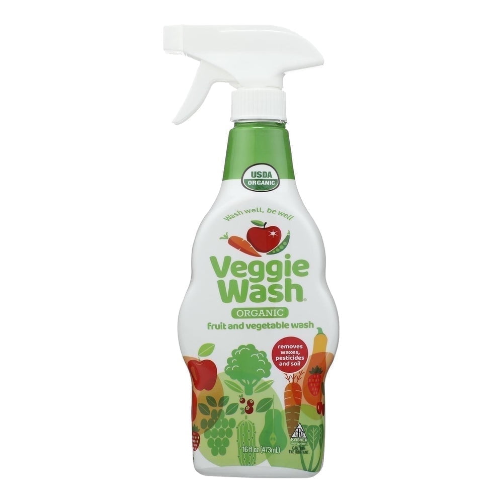 Veggie Wash Organic Fruit & Vegetable Wash 16 fl oz - Walmart.com