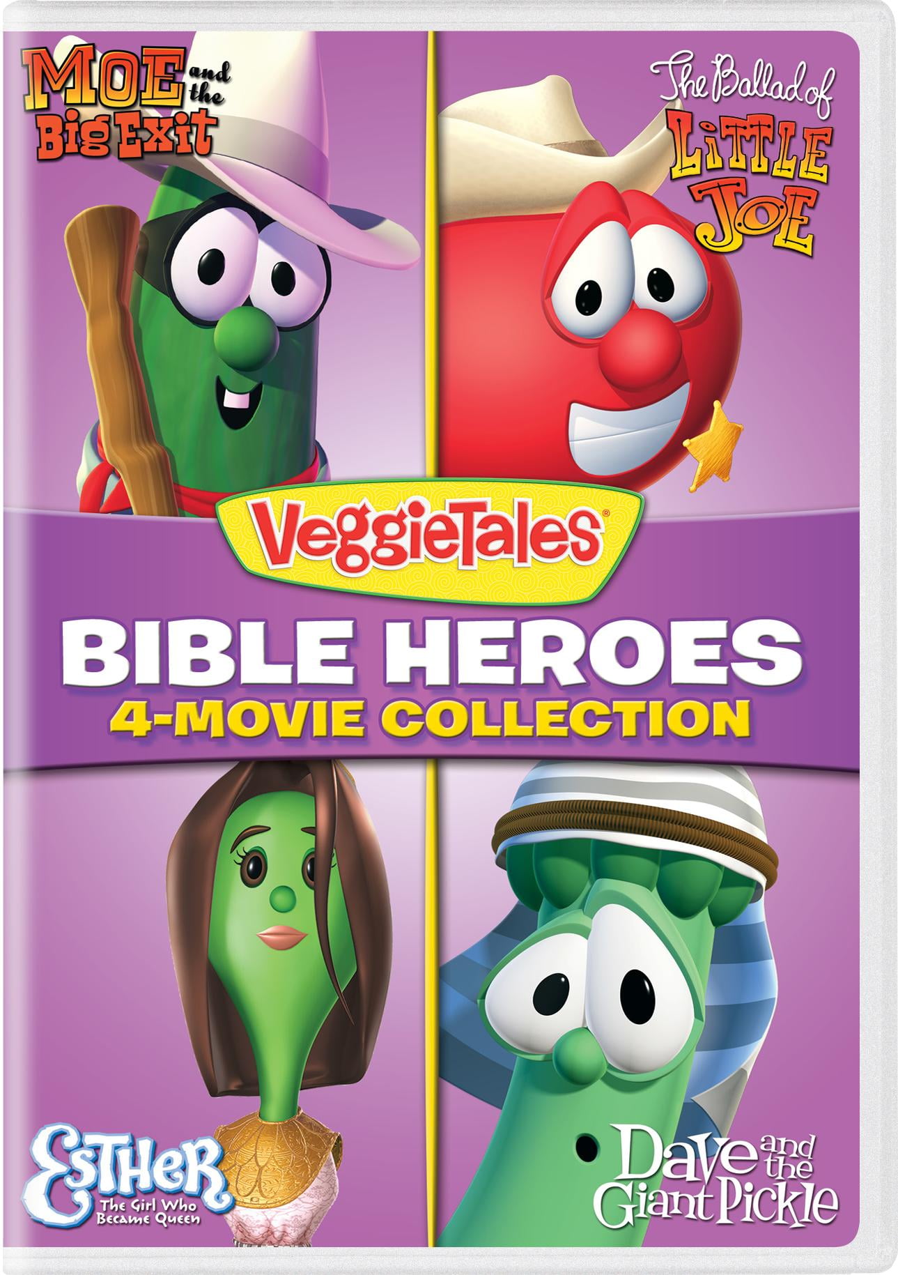 VeggieTales: Bible Heroes 4-Movie Collection (DVD), Family, Universal ...