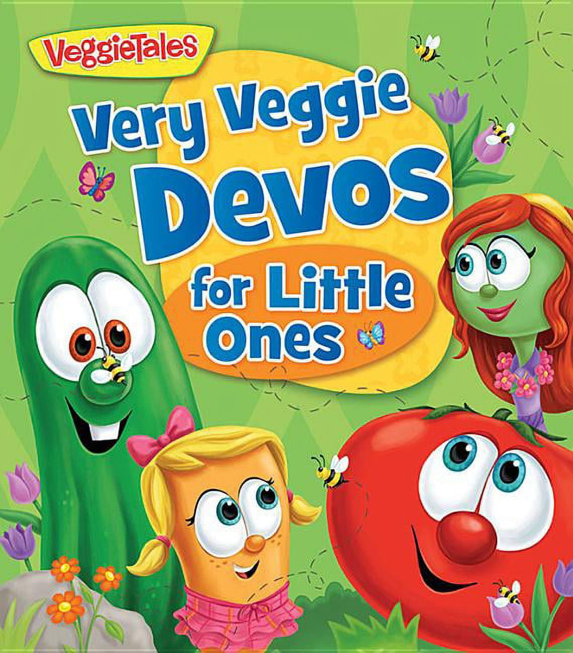 VeggieTales Very Veggie Devos for Little Ones, (Board Book) - Walmart.com