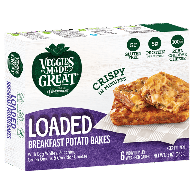 Veggies Made Great Loaded Breakfast Potato Bakes, 12 Ounce, 6 Count Box ...