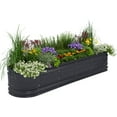 Vego Garden 17" Tall 9 in 1 Novel Metal Raised Garden Bed Kits 8ft x ...