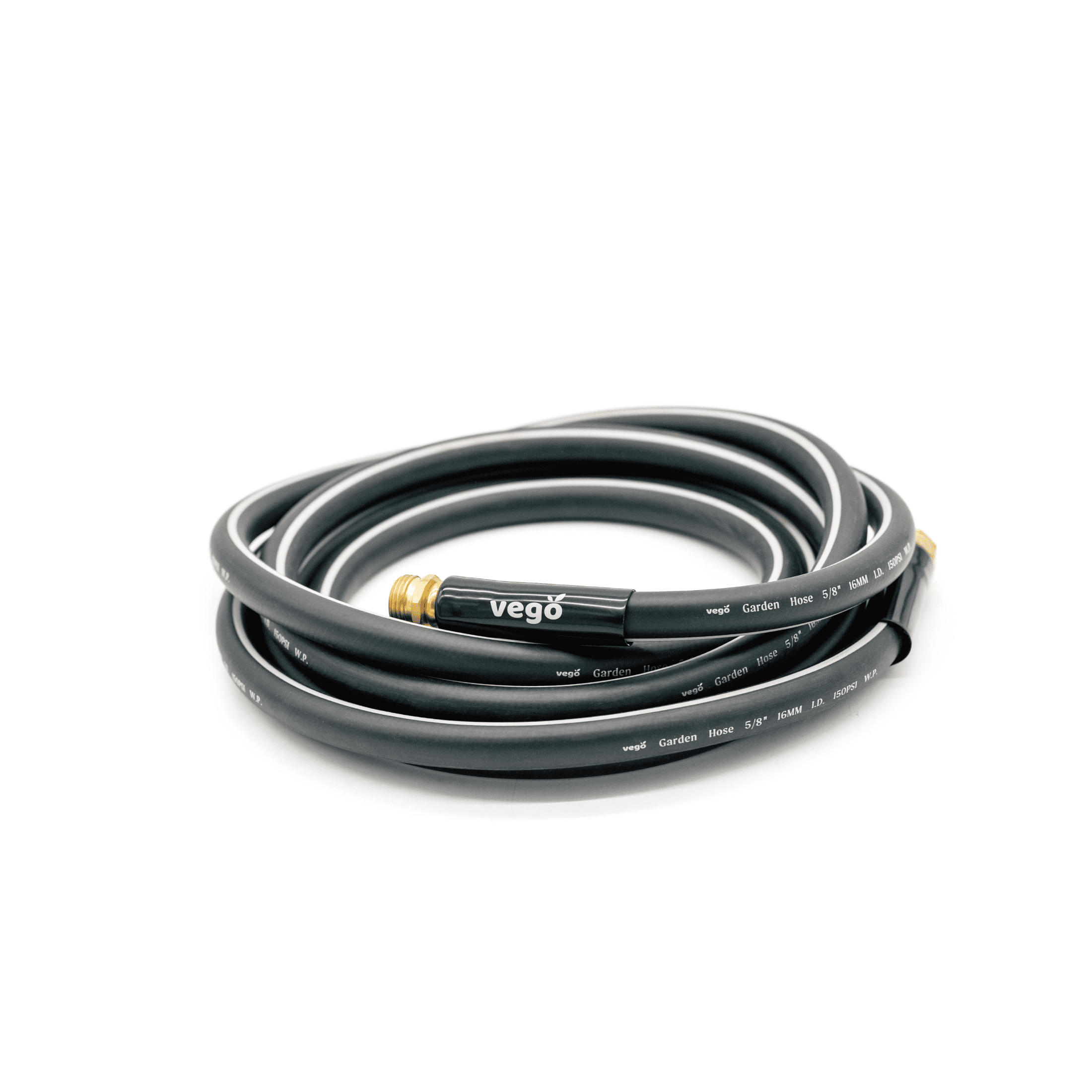 Vego Garden Leader Hose 16ft with Brass Thread and Swivel Grip Sleeve ...