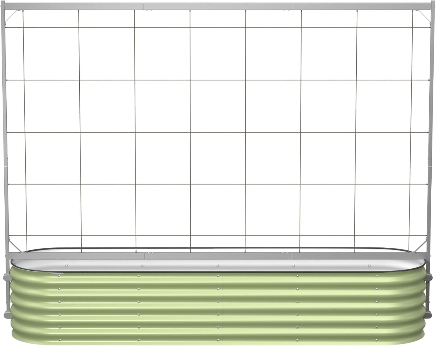 Vego Garden Metal Frame Tomato Trellis, Garden Trellis for Climbing ...