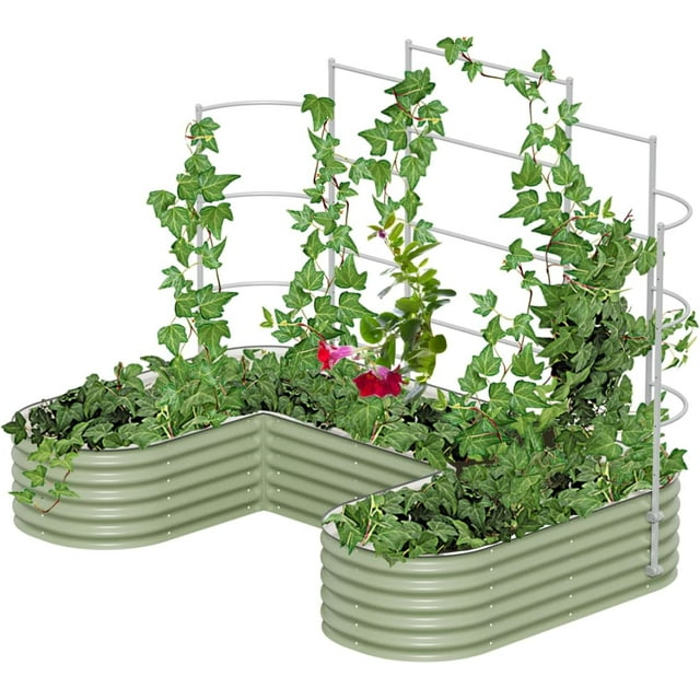 Vego Garden Modular Wall Trellis System 8.5' Long for 5.5' x 8.5 ...