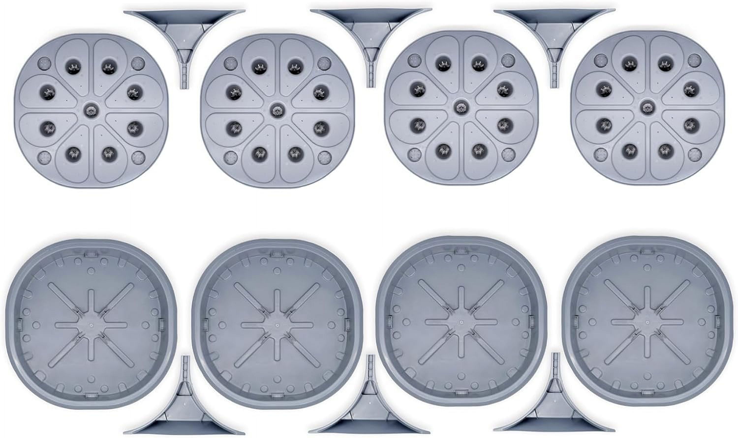 Vego Garden Planting Wicking Cells for 2 x 8 ft Raised Garden Bed (4 ...