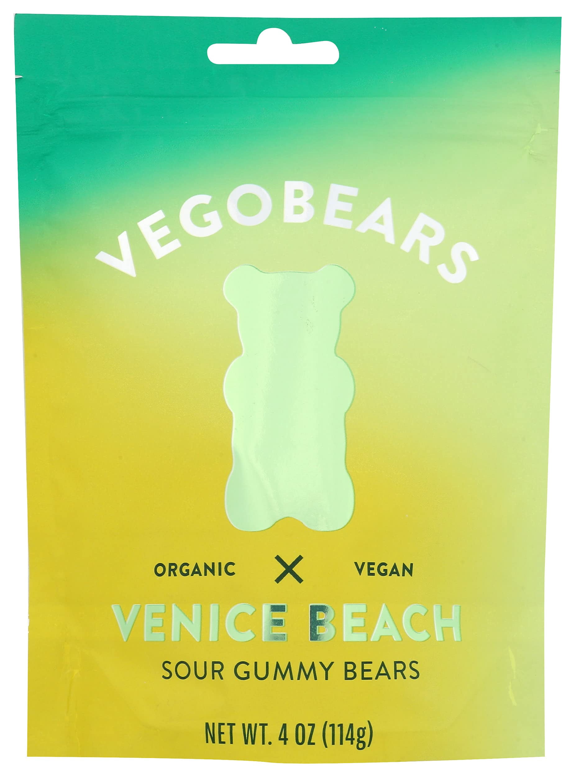Vegobears Gummy Bears Lemon Apple 4 oz (Pack Of 10) - Walmart.com